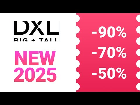 DXL New Discount Code - June 2025 | Save money with #PRMQD.io