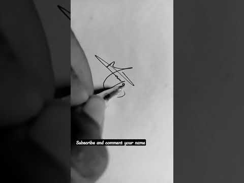 beautiful signature of Manyata name|bhy signs|(requested) #signature #bhy #manyata #shorts