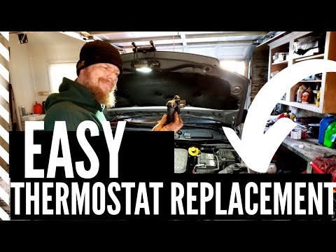 2014 Chrysler Town and Country Thermostat Replacement Made Easy!