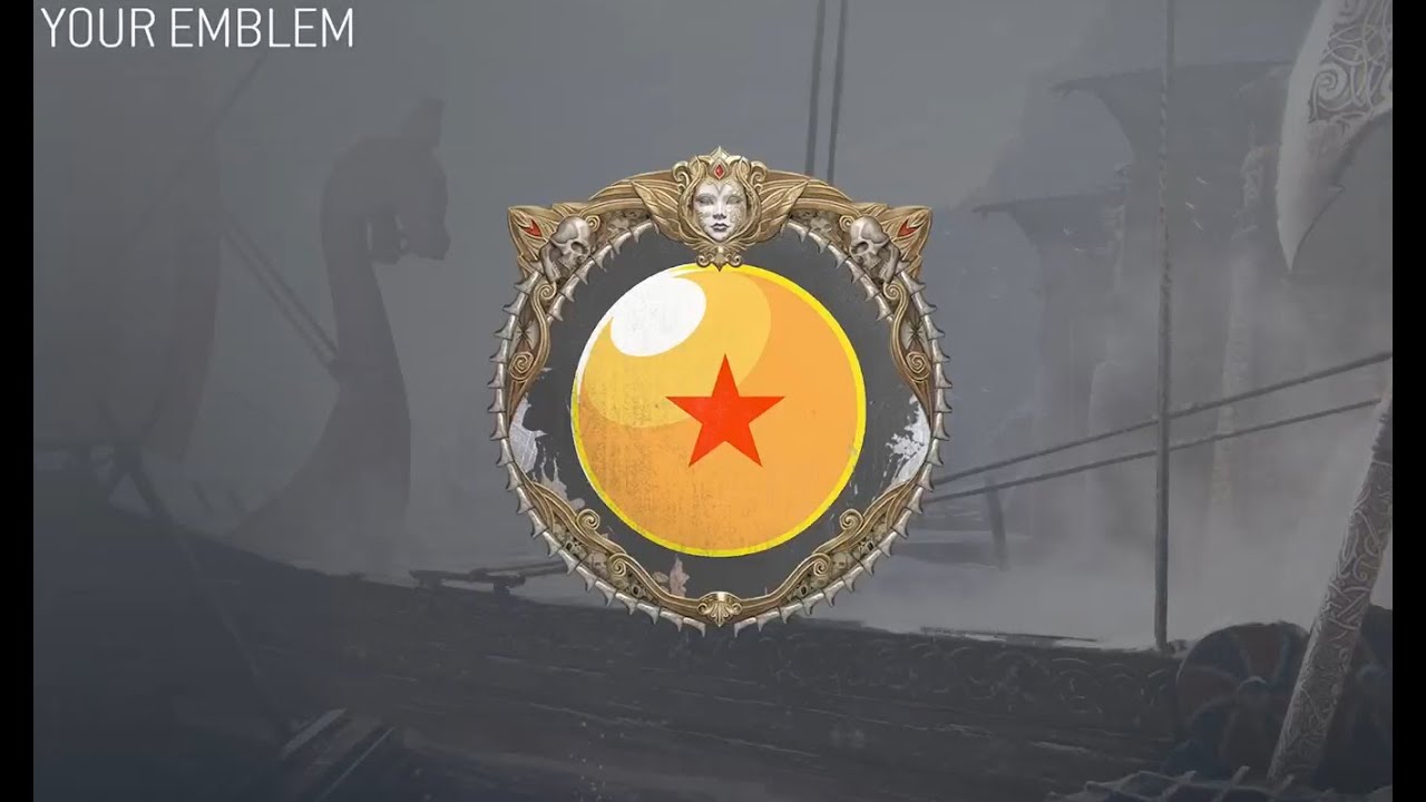 For Honor Emblem Tutorial: Dragon Ball (Vikings and Samurai's)