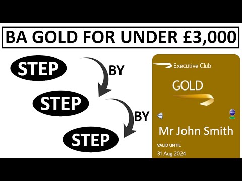 BA Gold Status Step by Step | How to go Gold for under £3000