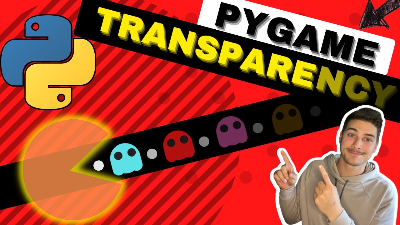 How to Change Transparency in Pygame || Transparent and Translucent Images and Objects in Pygame