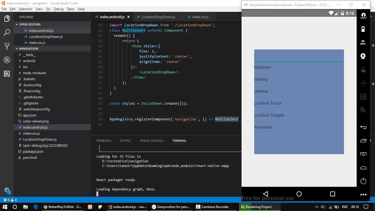 React Native - How to Make Multiple Select