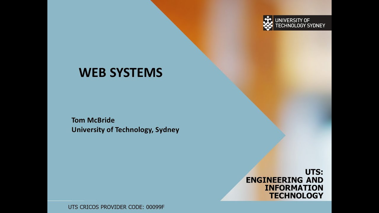 Web systems   Introduction