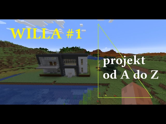 Nowoczesna willa #1 (modern house #1) Minecraft Map