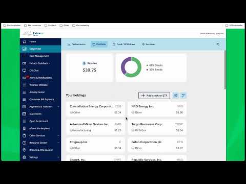 Eko - Digital investments for Extraco Banks