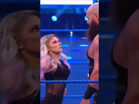 Alexa Bliss slaps Braun Strowman #shorts