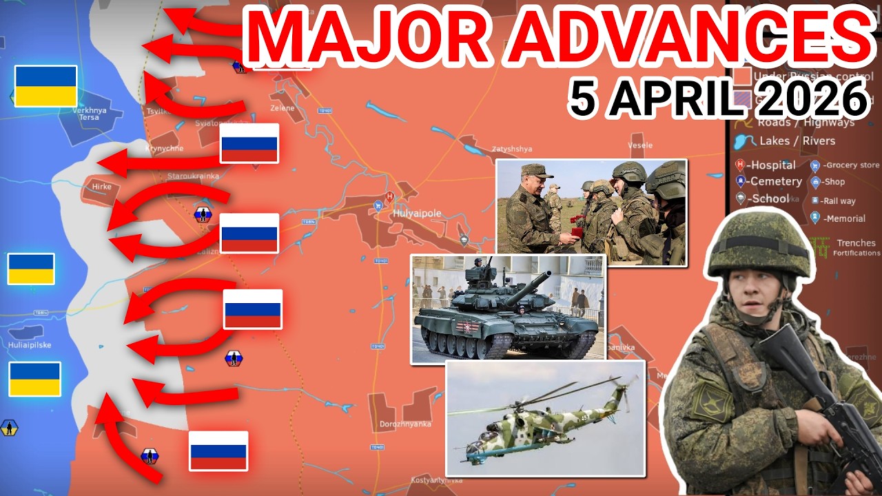 Major Breakthrough Reported in the South | Russian Forces Push Forward [5 April 2026]