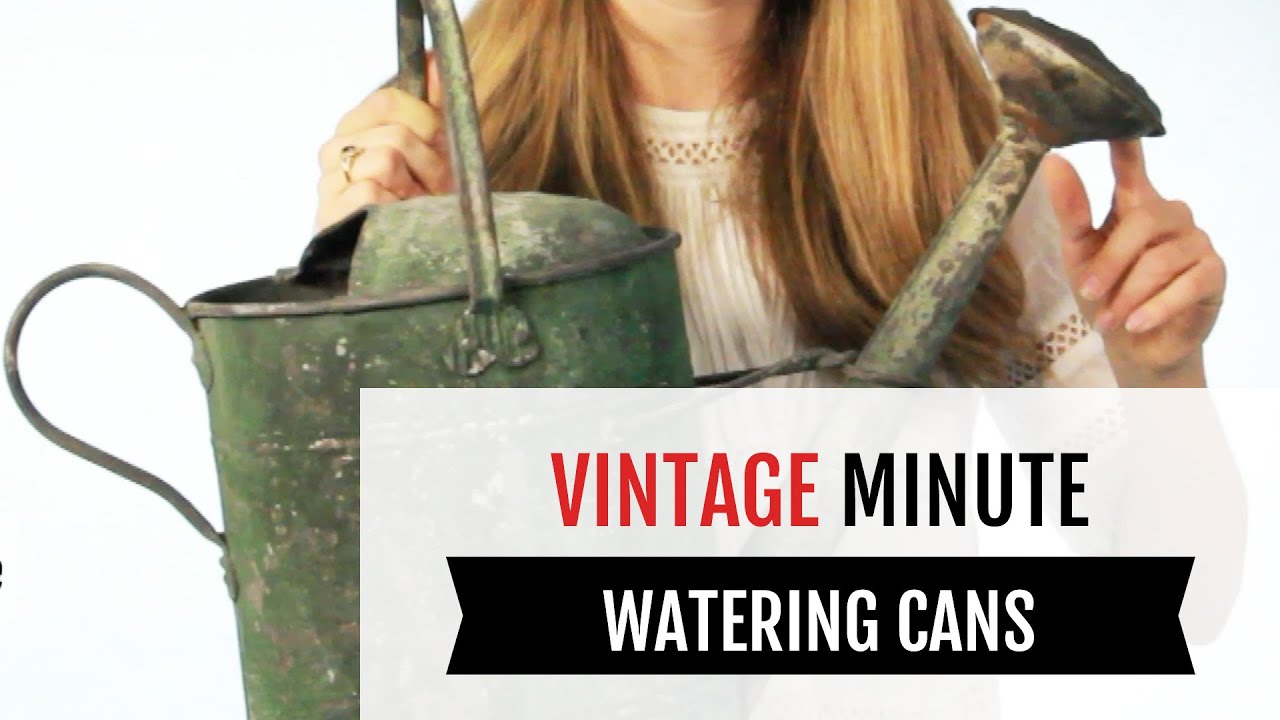 Clues For Collecting Antique Watering Cans