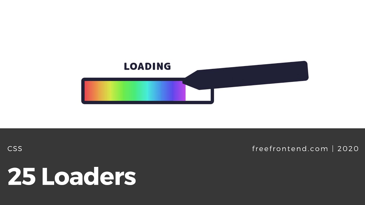 25 CSS Loaders
