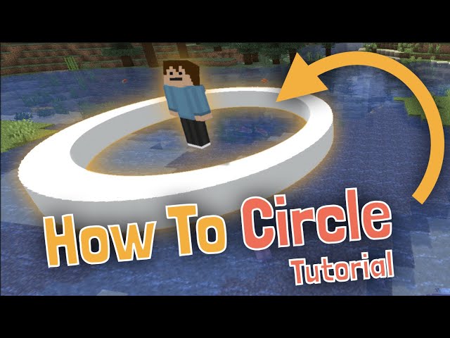 How To Make A Impossible Circle In Minecraft! Command Tutorial Java ...