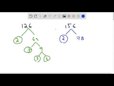 find the HCF and LCM of 126 and 156 using prime factorization method of Euclid division Lemma