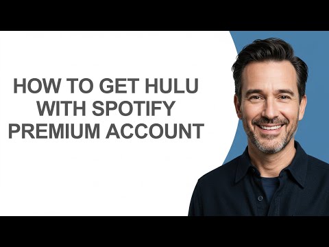 How To Get Hulu With Spotify Premium Account - KevinHowTo