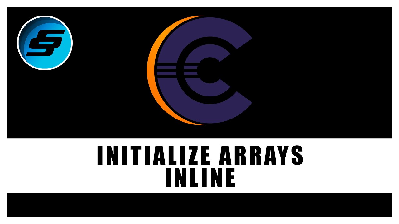 Initialize Arrays Inline - C Programming