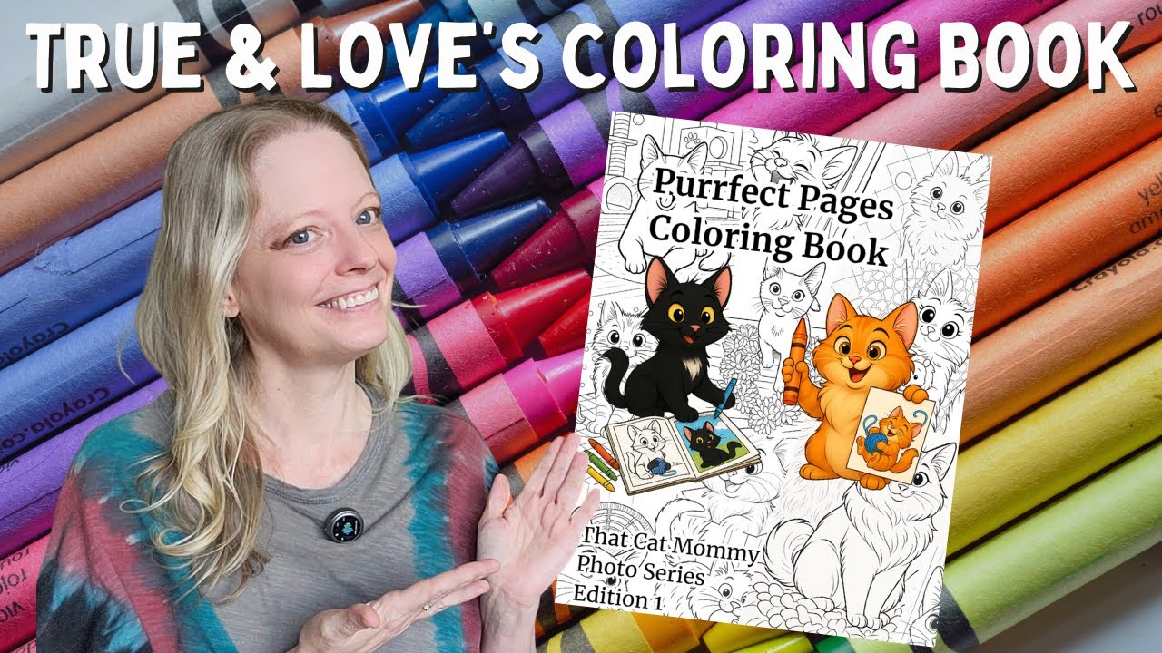 Cat Coloring Book Launch – Perfect Gift for Cat Moms