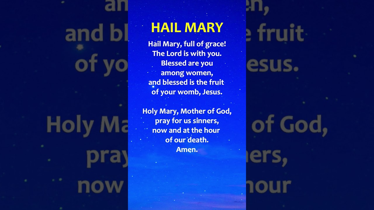 Hail Mary #prayer #shorts