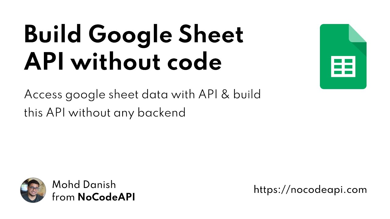 Convert Google Sheet into JSON API without coding #sheet #google #api