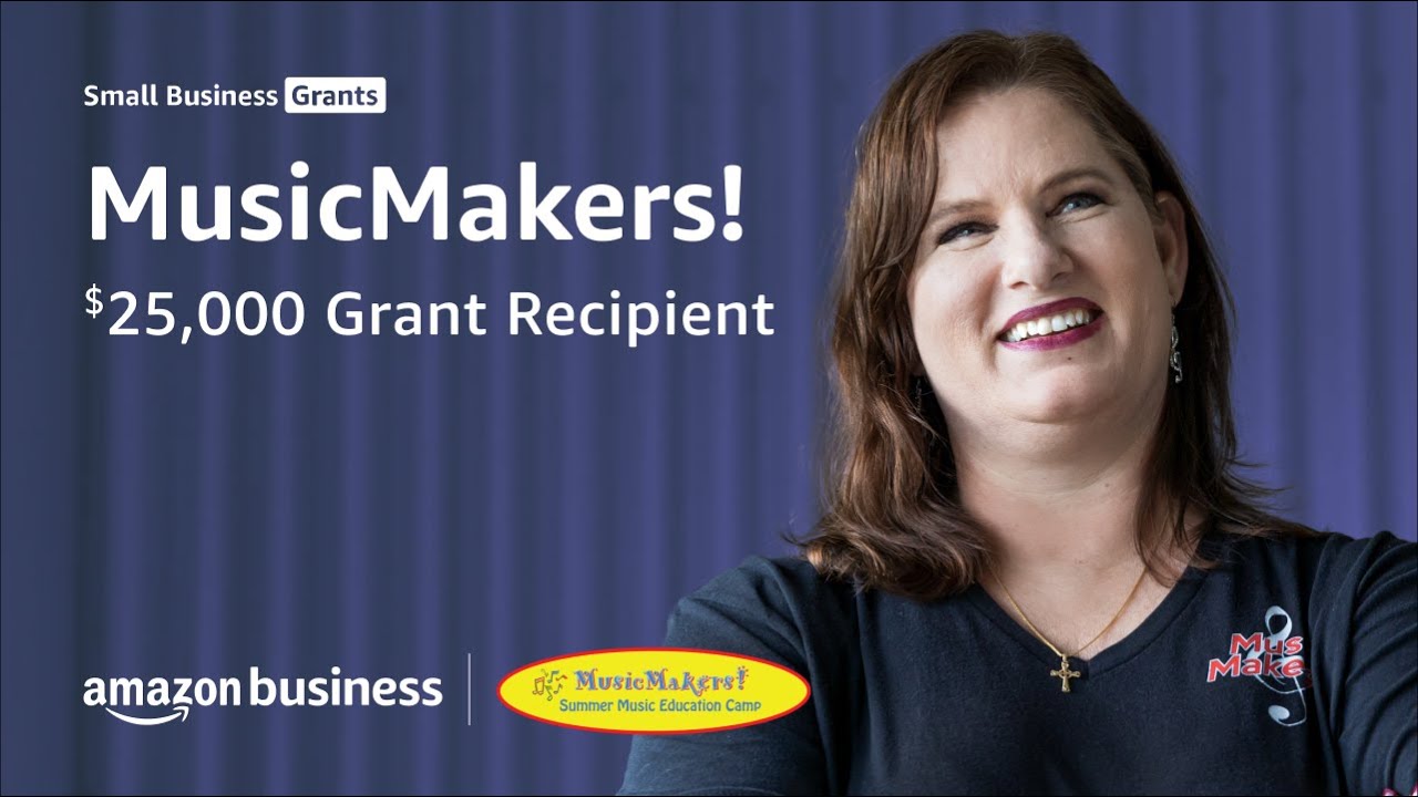 Meet the Amazon Business 2022 Grant Winner - MusicMakers!