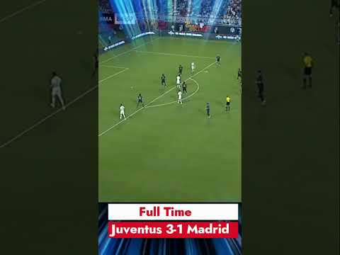 Raja Erofa Takluk Juventus 3-1 Madrid