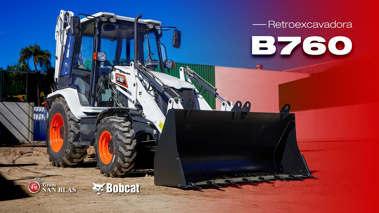Retroexcavadora Bobcat B760