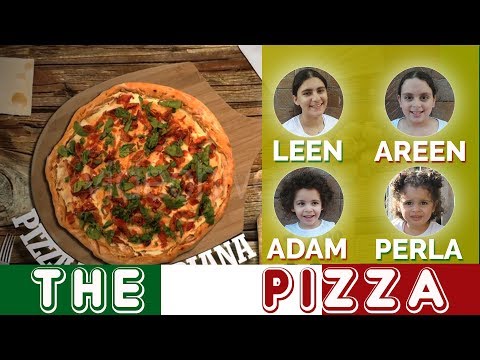 Making our own pizza in Casareccio Italian restaurant