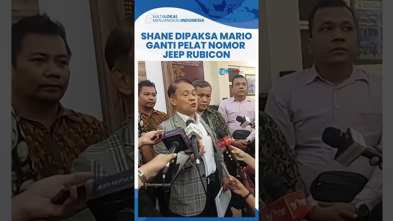 Ternyata Shane yang Ganti Pelat Nopol Rubicon sebelum ke TKP ...