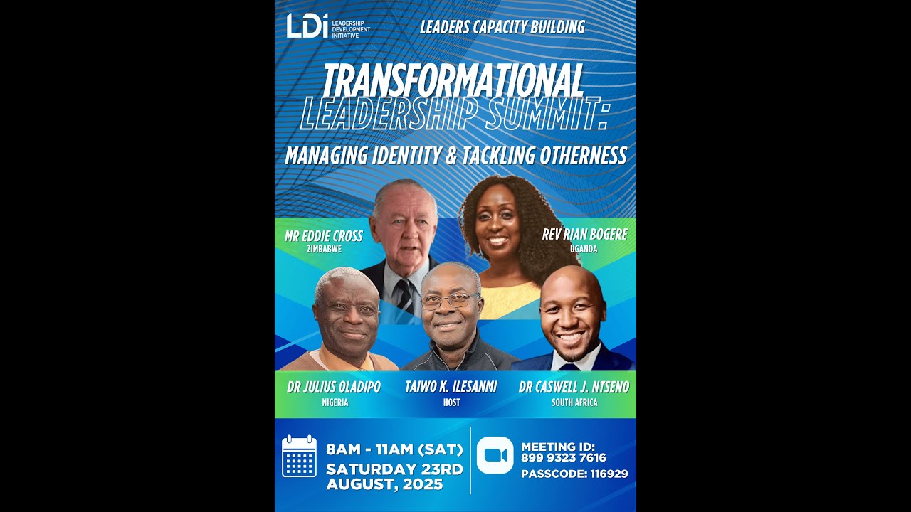 Transformational Leadership Summit - Managing Identity & Tackling Otherness