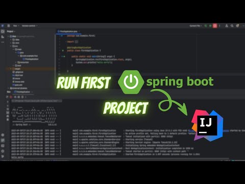 Run Spring Boot project at intellij idea || Spring Initializer || in 2024