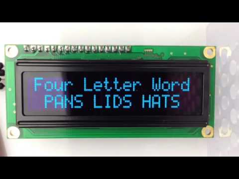 Four Letter Word Generator