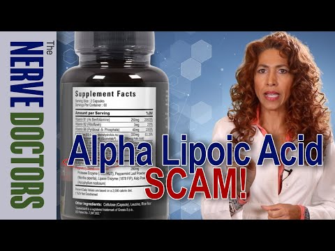 Alpha Lipoic Acid Benefits - Avoid The Scams - The Nerve Doctors