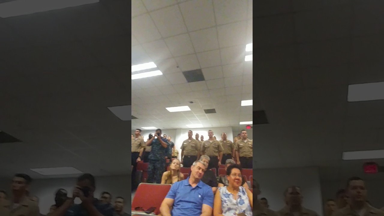 2017-05-25 Sailors Creed FRS (Fleet Replacement Squadron) Graduation