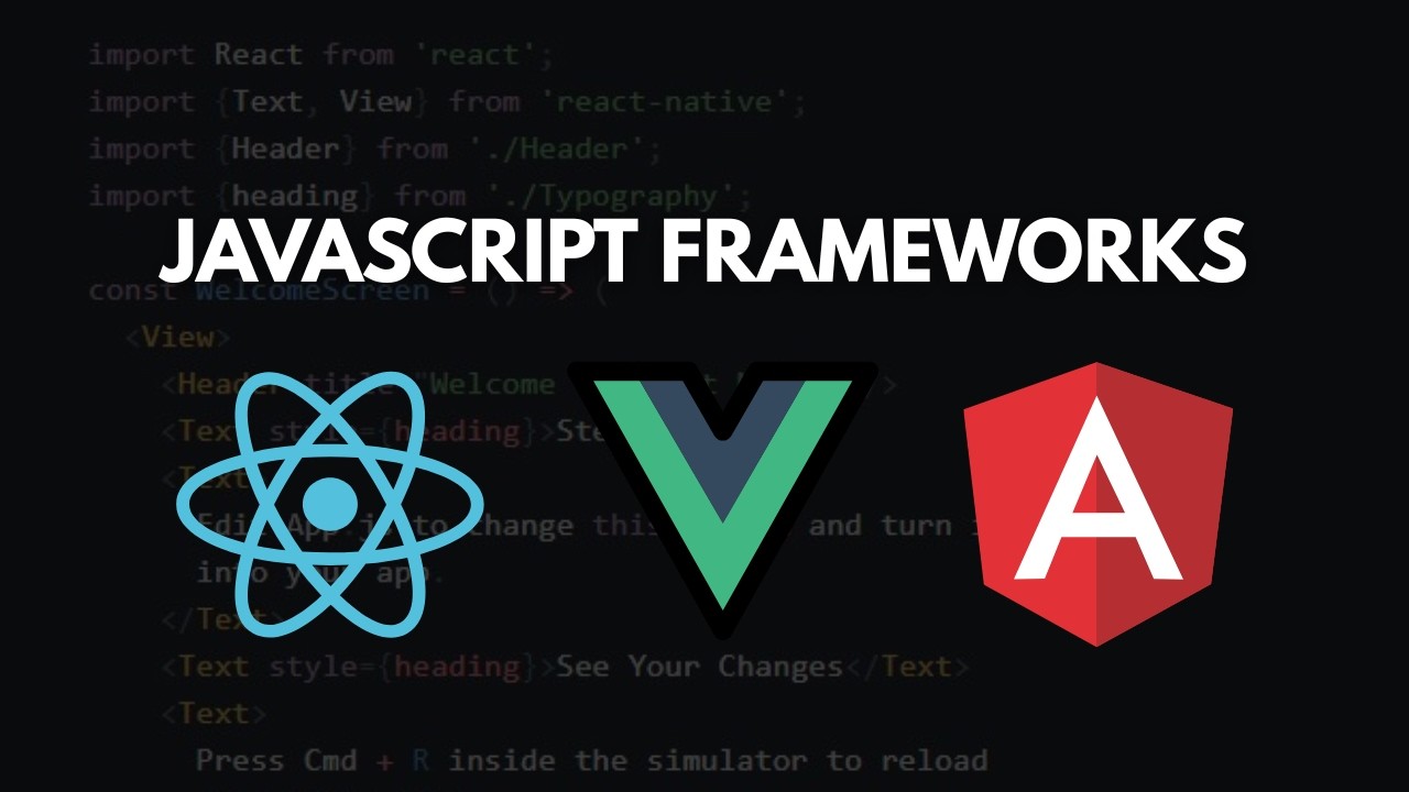 JavaScript Frontend Frameworks | React vs Vue vs Angular Explained Simply