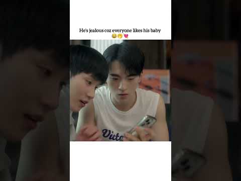 his side eye jealousy😂😂#bl #blseries #kdrama #kbl #ballboytactics #love #jealousy #shorts