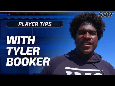 Player Tips: IMG Academy Offensive Lineman Tyler Booker Explains His ...