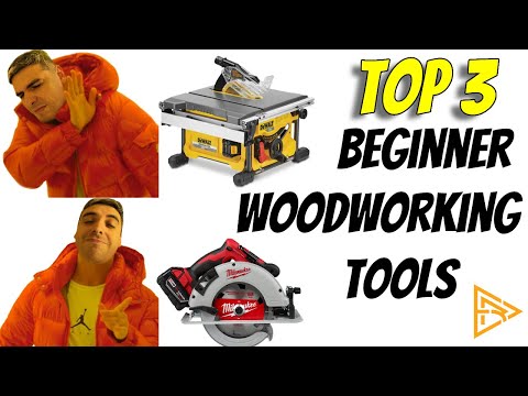 TOP 3 WOODWORKING POWER TOOLS FOR BEGINNERS DIY |Woodworking Basic - Watch Before Buy 2021