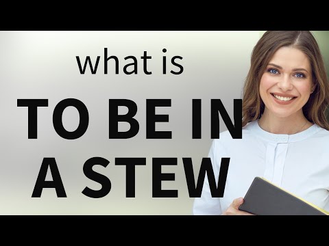 Understanding "To Be in a Stew" - A Common English Idiom