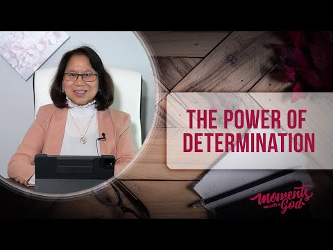 Moments with God | The Power of Determination | Pbr. Belle Obsanga