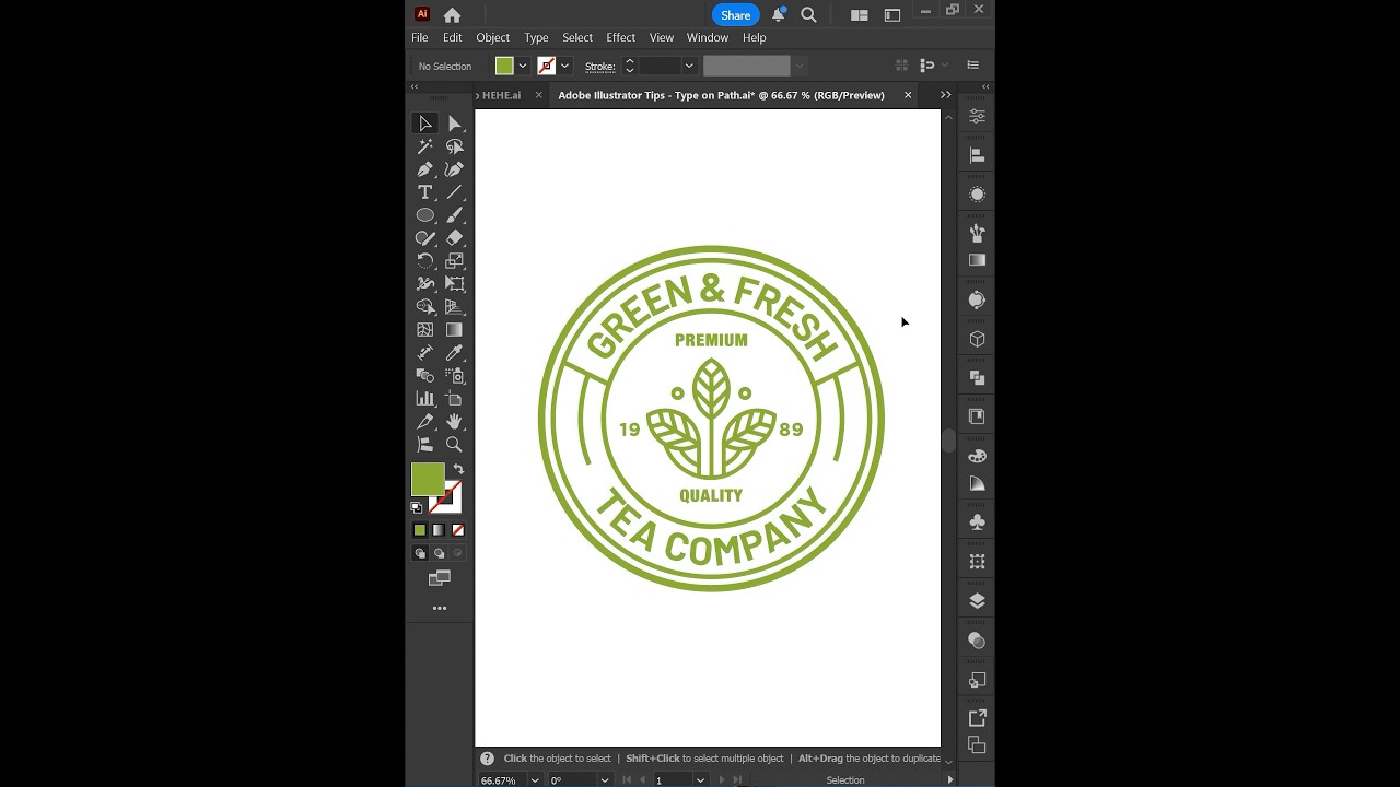 Adobe Illustrator 2025 Tips - Type on Path Options #ducthangds