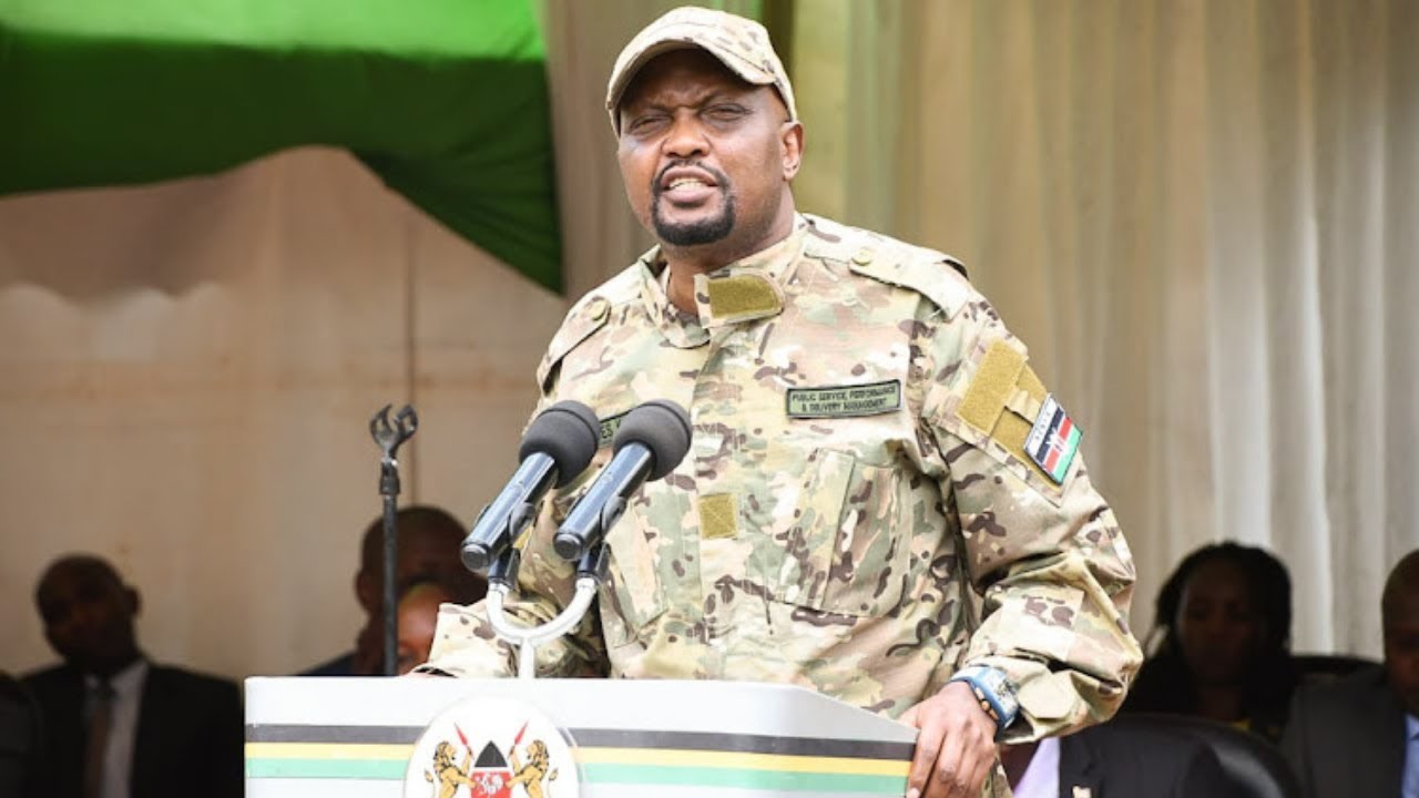 KENYANS MUST UNDERGO THROUGH NYS TRAINING BEFORE EMPLOYED BY THE GOVERNMENT ~CS KURIA NEW MEASURES