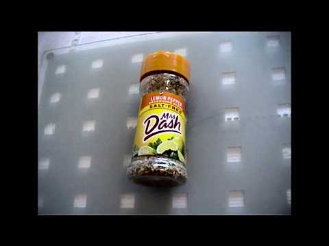 Mrs Dash Lemon Pepper Seasoning Unboxing