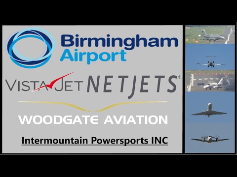 Birmingham Airport Spotting-Private Aircraft- Challenger, Phenom, Citation & King Air-September 2023