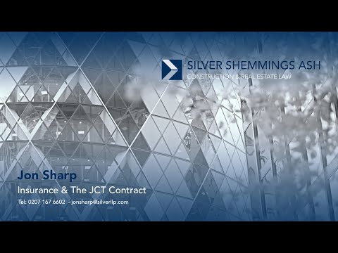 Insurance & The JCT Contract