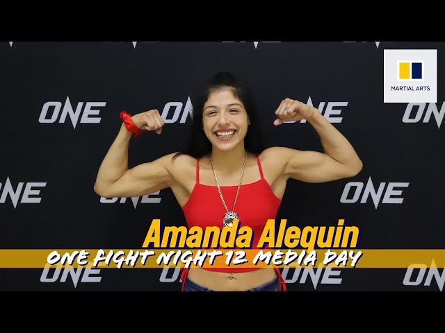 WATCH: Amanda Alequin shows off slick flying triangle choke on the mats