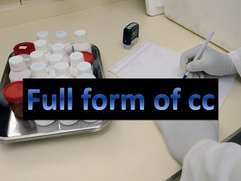 Full form of cc