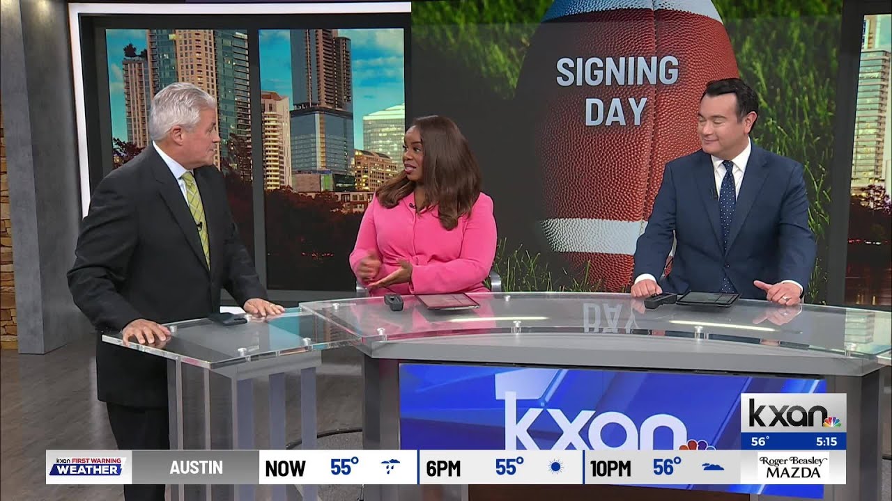 Student athletes make college commitments on National Signing Day