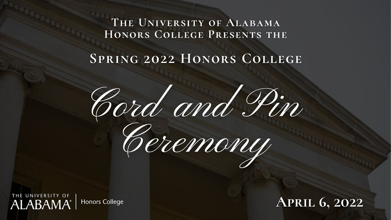 Spring 2022 Honors College Cord and Pin Ceremony II