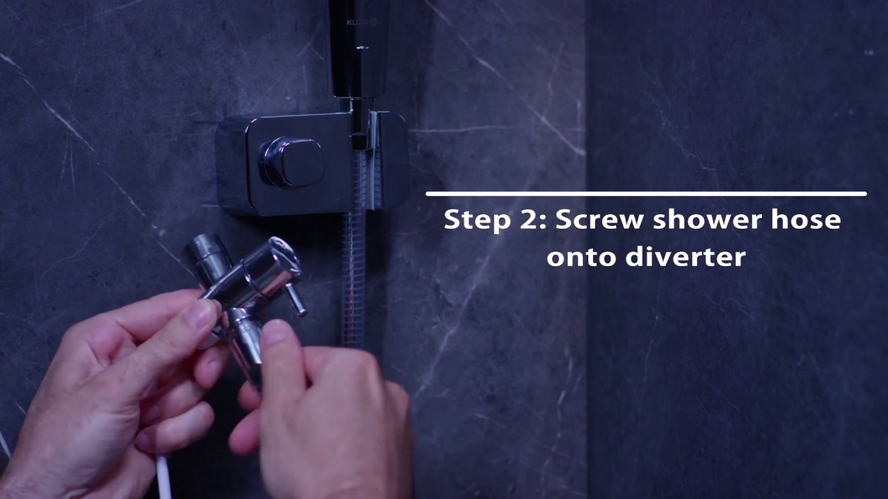 Aqua Jet Razor Installation To A Shower With Hose