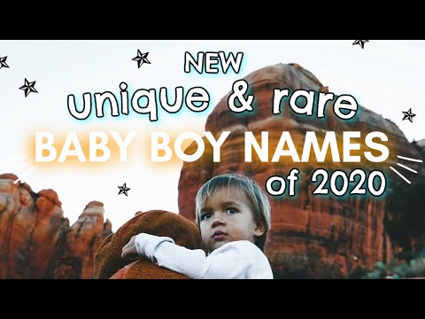 100 RARE & NEW BABY BOY NAMES 2020! | Cool + Unique Boy Baby Names I Love But Wont Be Using!