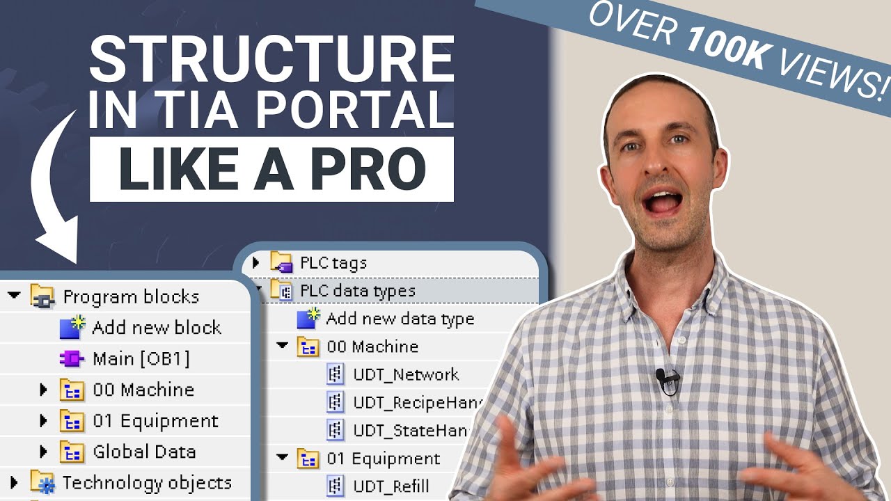 How to Structure Your PLC Program in TIA Portal Like a Pro (Full Course Chapter) | In-Depth Tutorial