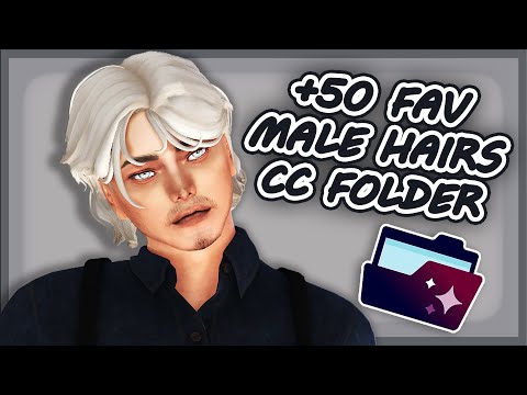 Maxis Match Male Hairs CC Folder The Sims 4 (+50 Best Male Hair)